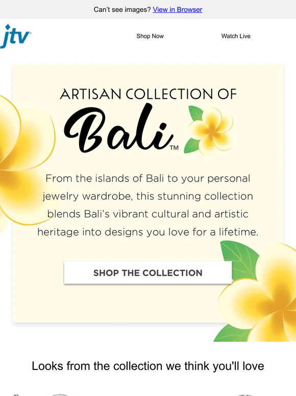 JTV: Artisan Collection of Bali Styles for you | Milled
