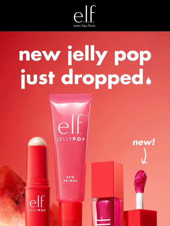 Elf Cosmetics: NEW & LIMITED-EDITION 💖 Jelly Pop fam just dropped! | Milled