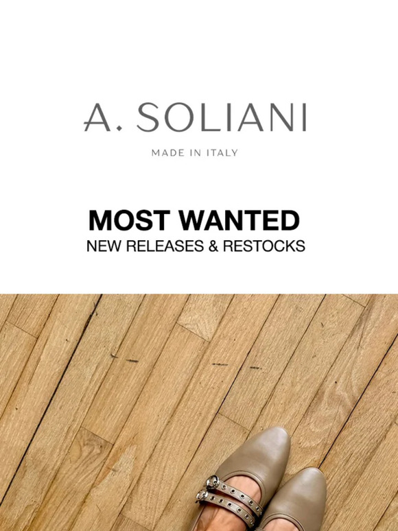 A. Soliani: Our Most Sought-After Releases | Milled