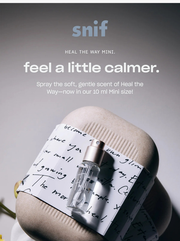 Snif: Heal the Way Mini is here! | Milled