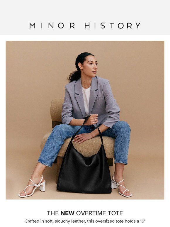Minor History: Introducing: The Overtime Tote | Milled