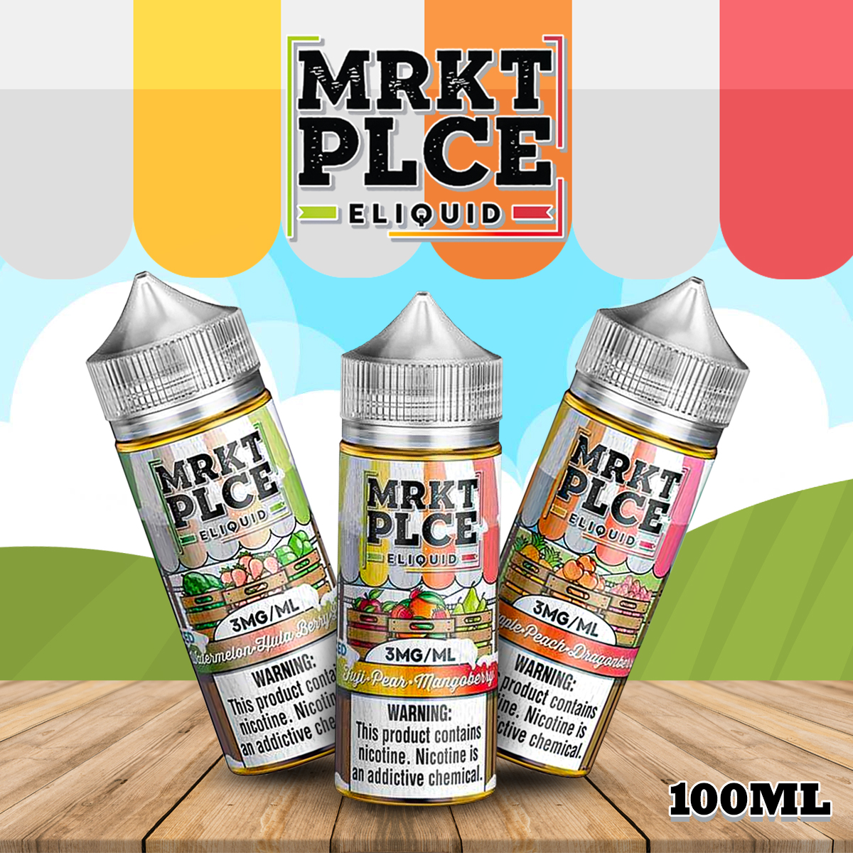 Vapor Empire: 😎Check out this flavors of MRKT PLCE!🫗 | Milled