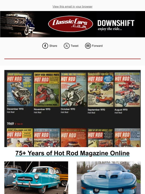 ClassicCars: 75+ Years of Hot Rod Magazine Online | Milled