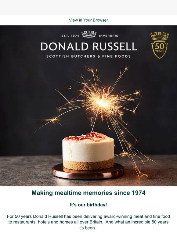 Donald Russell: Making Mealtime Memories Since 1974 | Milled