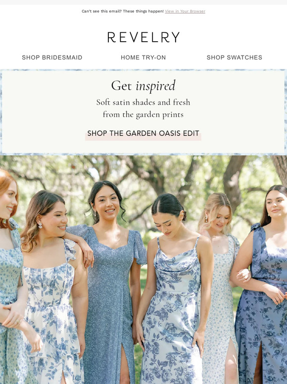 Revelry: The dress code? GARDEN PARTY | Milled