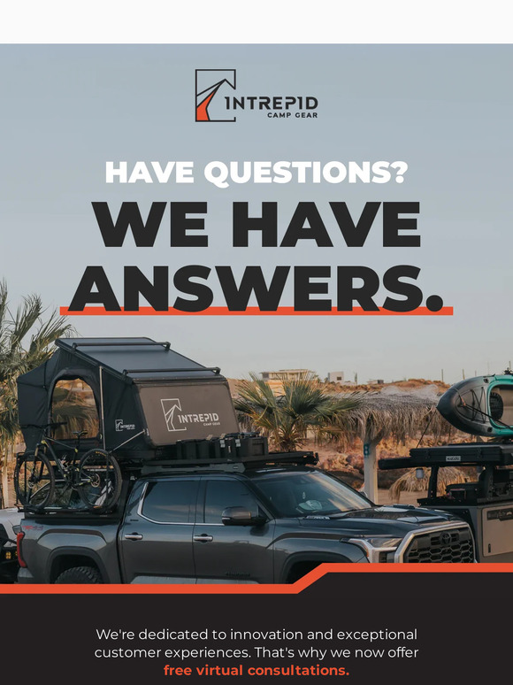 Intrepid Camp Gear: Get a Free Virtual Tour of Our Rooftop Tents | Milled