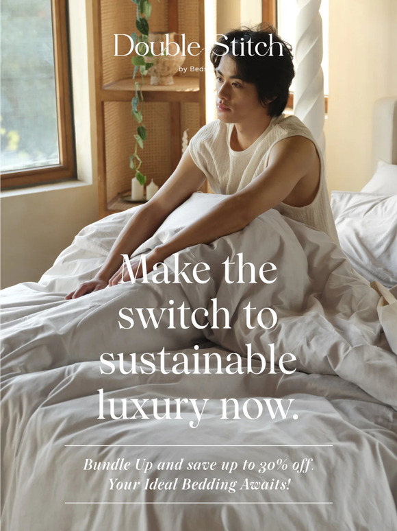 Double Stitch: Embrace a Greener Slumber with Our Organic Cotton Collection 💚 | Milled