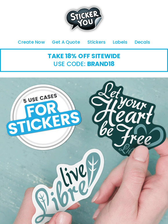 StickerYou: 5 Use Cases for Stickers > | Milled