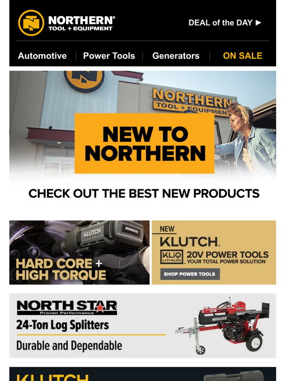 Northern Tool: NEW Arrivals: Must-Have Tools for Your Next Project | Milled