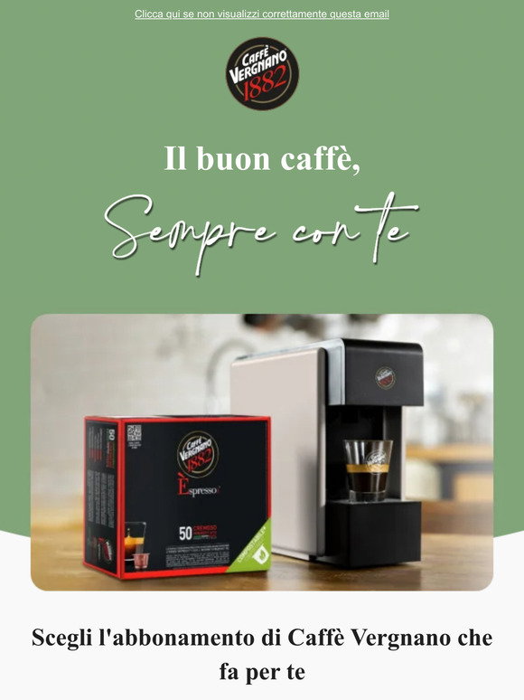 Caffè Vergnano: 🌟 Scopri le nuove formule in abbonamento Caffè Vergnano ...
