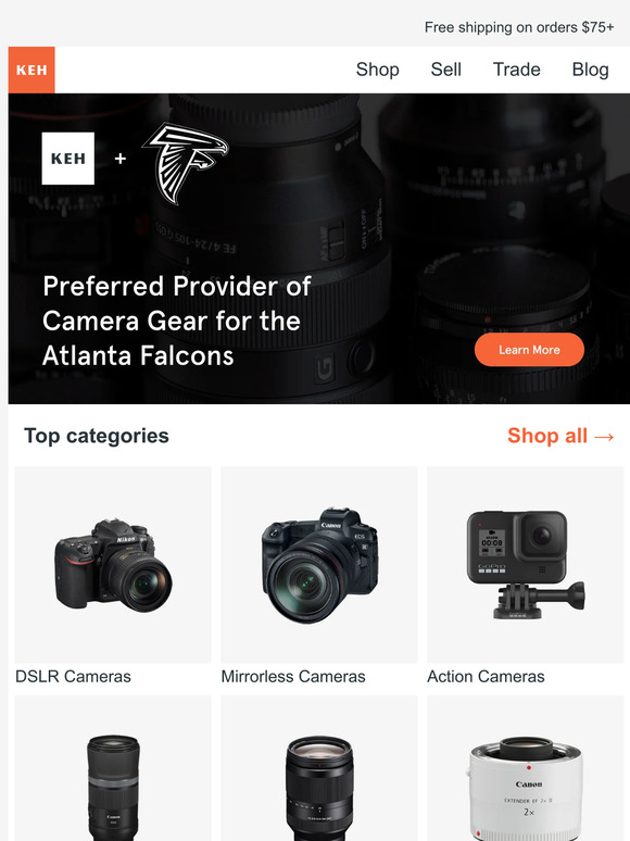 KEH Camera: Touchdown!🏈 KEH is the Preferred Provider of Camera Gear ...