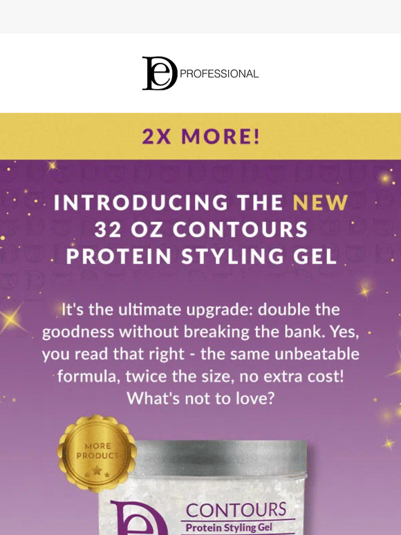 Design Essentials: UPGRADE ALERT! Contours Protein Styling Gel Now In A ...