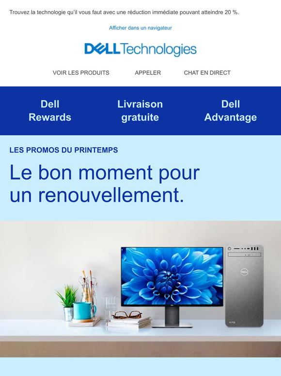 Dell: Promo de printemps | Des offres exceptionnelles à durée limitée ...