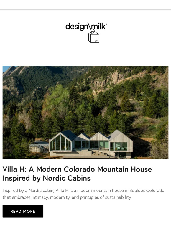 Design Milk: Weekly Digest: Villa H: A Modern Colorado Mountain House ...