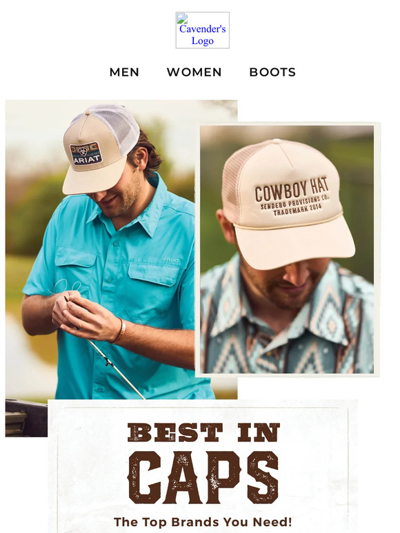 Cavender's: The Top Cap Brands You Need | Milled