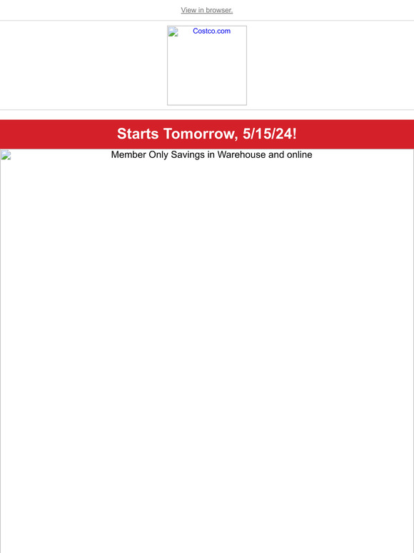 Costco: Take a Sneak Peek at Member-Only Savings Starting Tomorrow ...