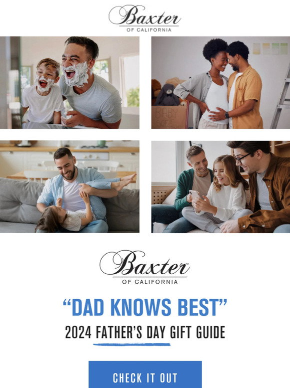 Baxter Of California Email Newsletters: Shop Sales, Discounts, and ...