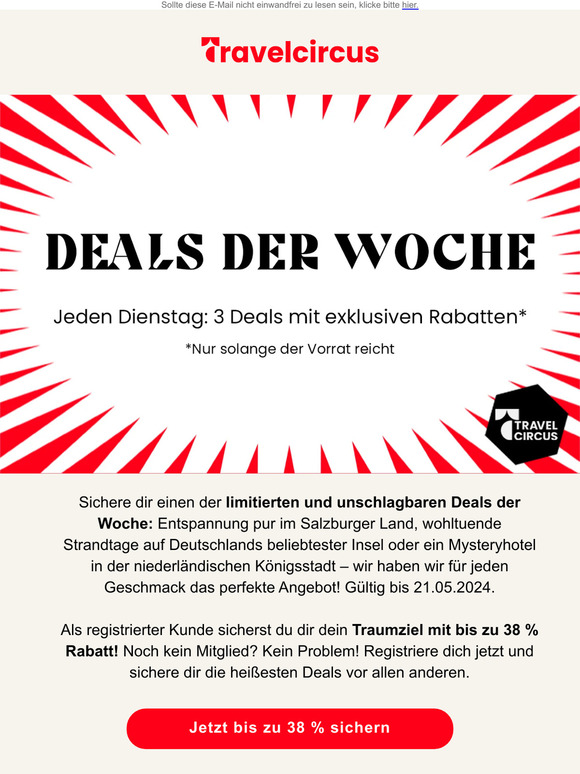 Travelcircus: ⚡Sichere dir bis zu 38 % Rabatt!⚡ | Milled