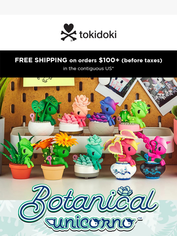 Tokidoki: JUST DROPPED: Botanical Unicorno! | Milled