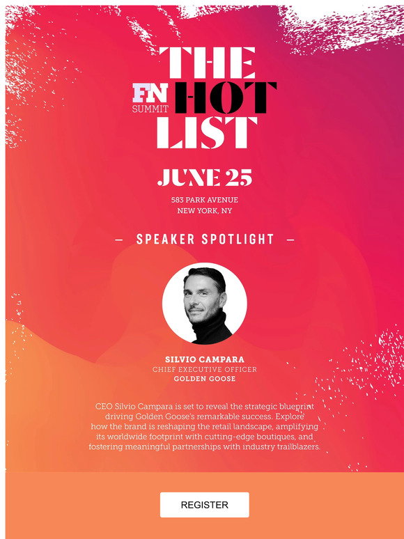 Women's Wear Daily: Golden Goose CEO Silvio Campara Joins the FN Summit ...
