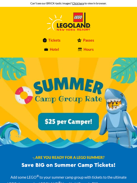 Legoland: Explore LEGOLAND With Your Summer Camp Group! | Milled