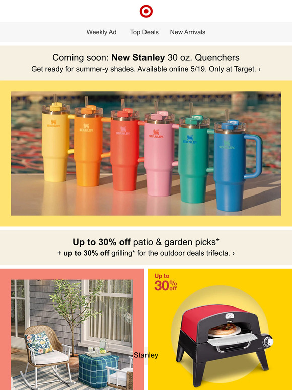 Target: New summer Stanley 30 oz. Quenchers are coming soon ☀️ | Milled
