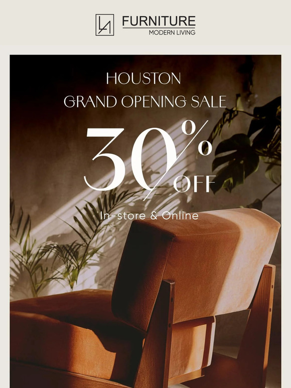 LA Furniture: Grand Opening: LA Furniture in Houston 🎉 Now Open! | Milled