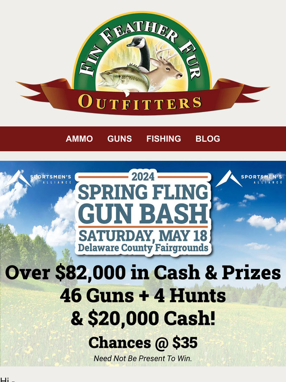 Fin Feather Fur Outfitters Email Newsletters: Shop Sales, Discounts ...