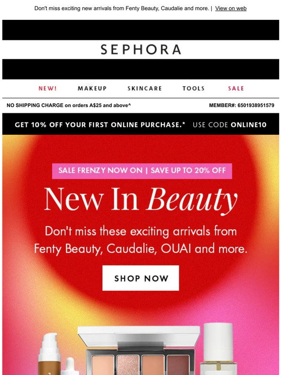 Sephora Email Newsletters: Shop Sales, Discounts, and Coupon Codes