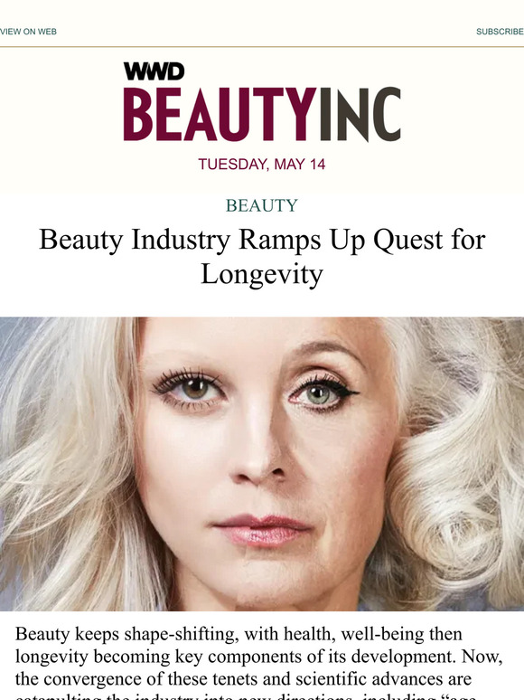 Women's Wear Daily: The Brands Investing in Skin Longevity Via Reverse ...