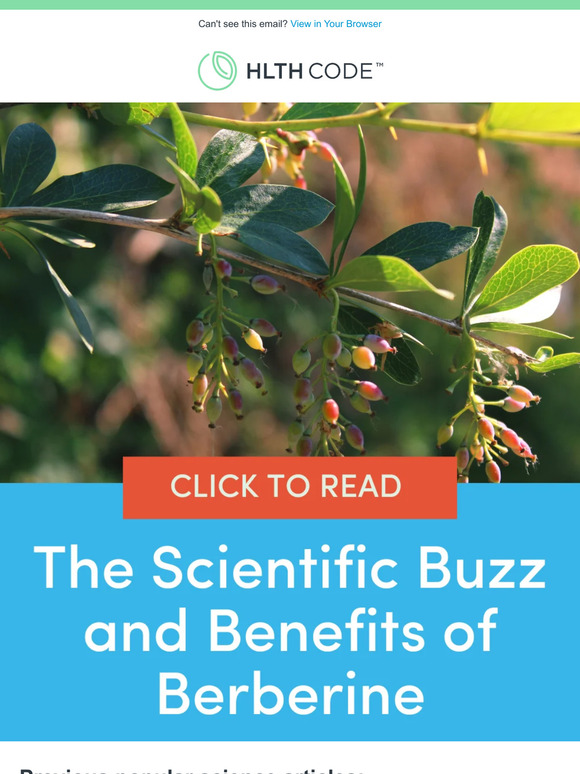 HLTH Code: The Scientific Buzz and Benefits of Berberine | Milled