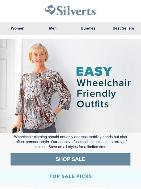 Silvert's: Simplify Your Wardrobe: Easy-to-Wear Clothing for Wheelchair ...
