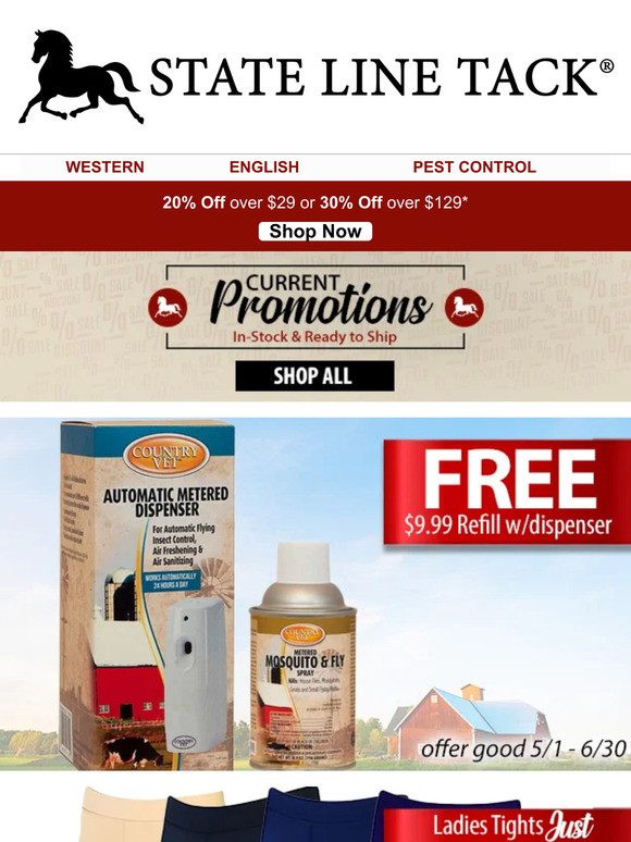 State Line Tack: New Promotions Just Launched! Don’t Miss Out on These ...