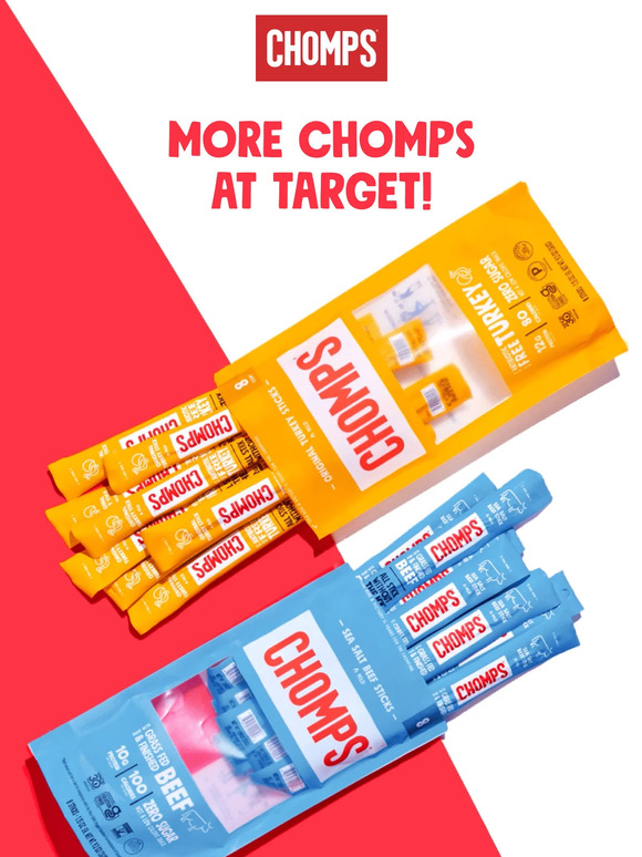 Chomps: NEW 8-counts now at Target! 🎯 | Milled