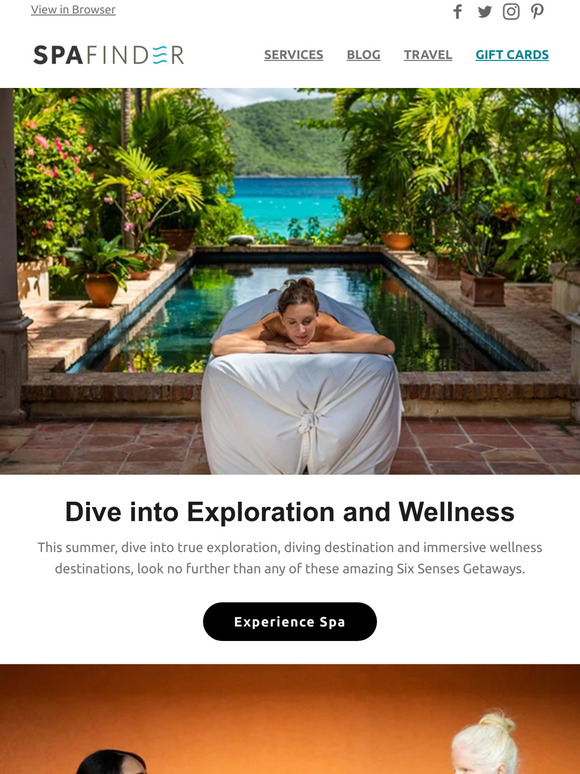 SpaFinder: Gifted Spafinder this Mother’s Day? Immersive experiences in ...