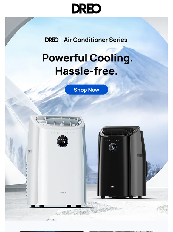 Dreo: Meet the Industry-first Drainage-free Portable AC | Milled
