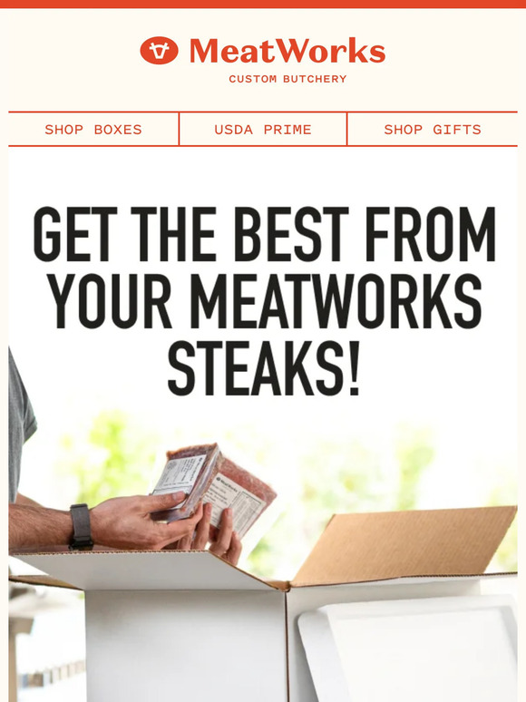 Meatworks: Pro Tip: Getting the Best from Frozen Steaks! | Milled