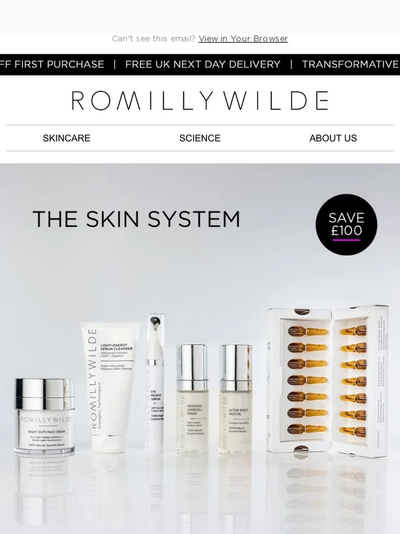Romilly Wilde: The Complete Skin System | Milled