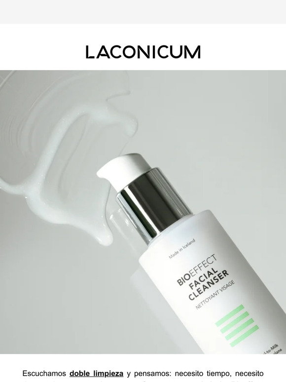 Laconicum: Nuevo: Facial Cleanser de Bioeffect, doble limpieza sin ...