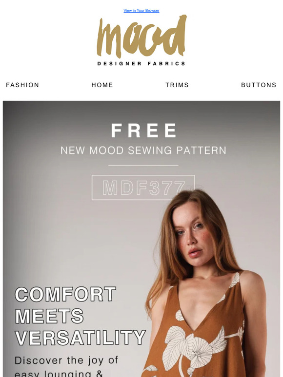 Mood Fabrics: New FREE Pattern | The Marisol Jumper | Milled