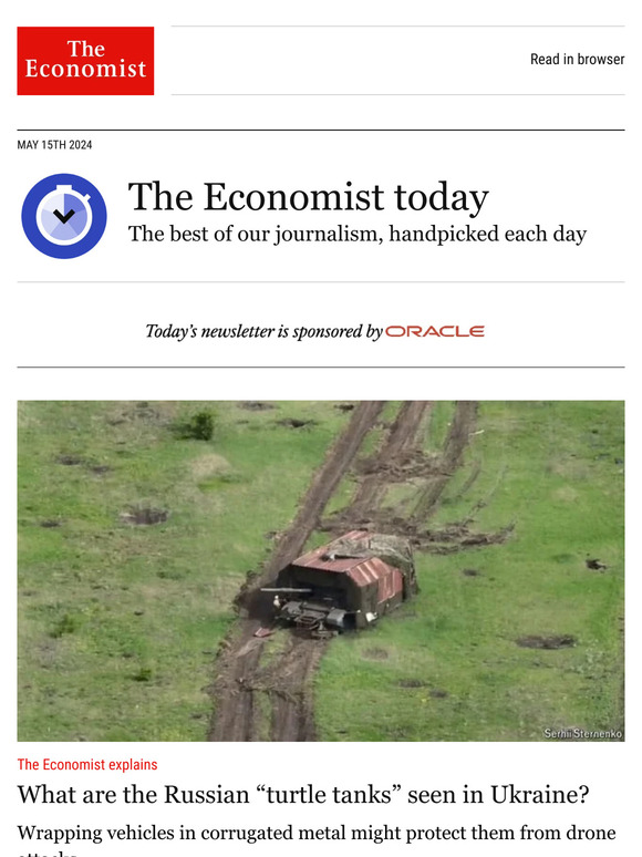The Economist: What are the Russian “turtle tanks” seen in Ukraine ...