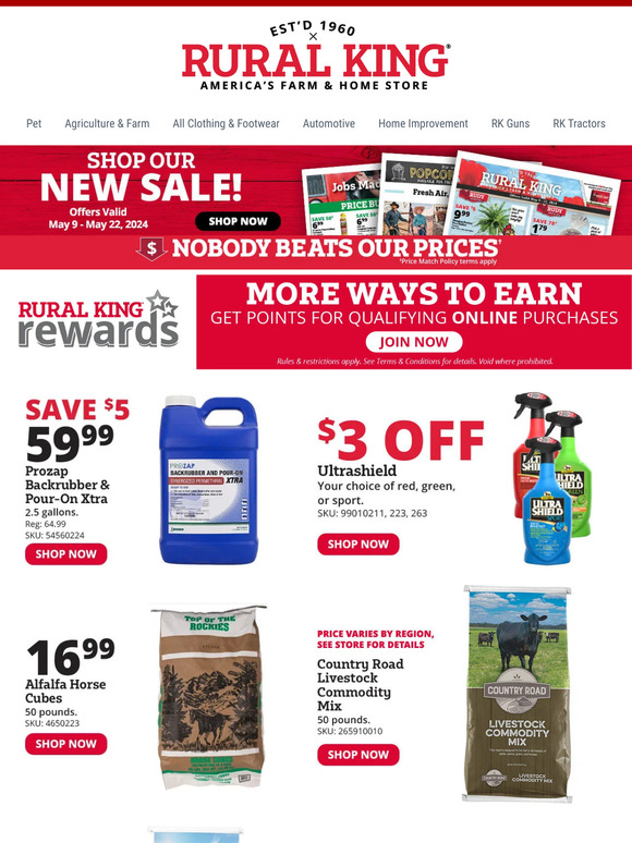 Rural King: Helping You Save on Livestock Essentials so You Can Focus ...