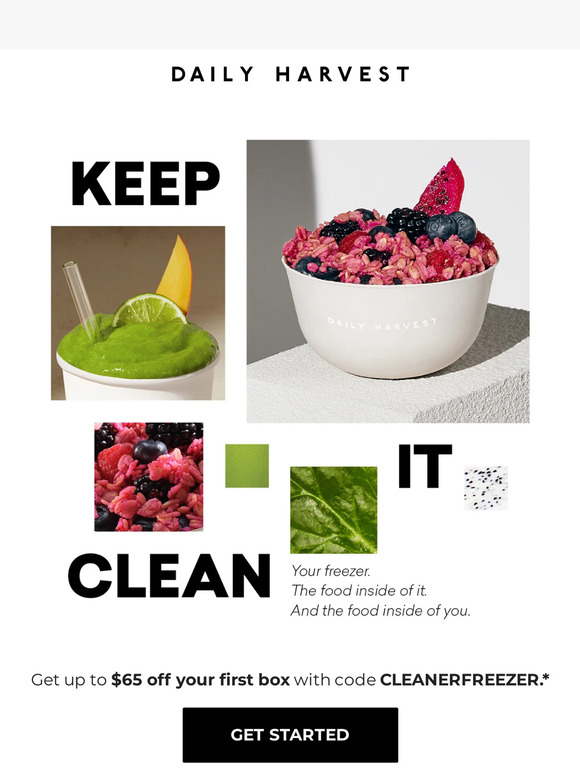 Daily Harvest Email Newsletters: Shop Sales, Discounts, and Coupon Codes