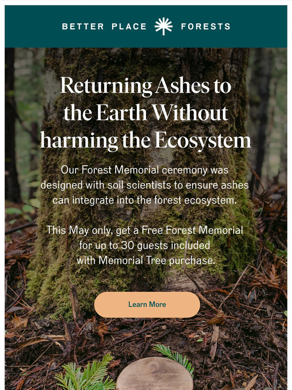 Better Place Forests: From a Soil Scientist: How to Return Ashes to the Earth | Milled