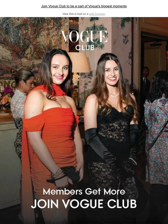 Vogue: See inside Vogue's latest event | Milled