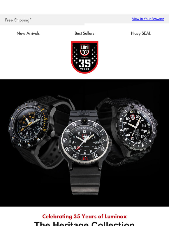 Luminox: Introducing: The Heritage Collection | Milled