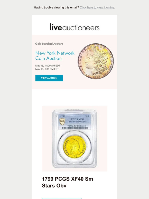 LiveAuctioneers: Gold Standard Auctions | New York Network Coin Auction ...