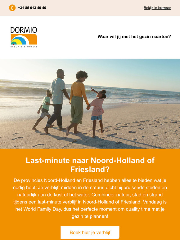 Dormio: World Family Day is de perfecte dag om een weekendje weg met ...