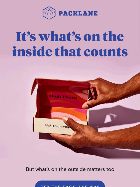 Packlane: Opening is the most exciting part 👉 | Milled