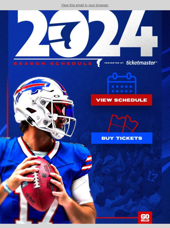 Buffalo Bills: The 2024 schedule is out NOW! 🎉 | Milled
